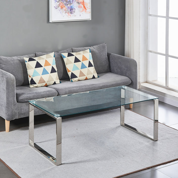 Glass coffee table store